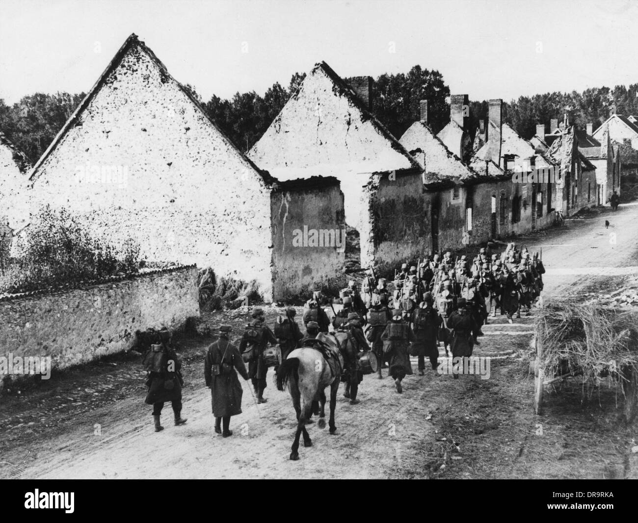 French Front 1915 Stock Photo - Alamy