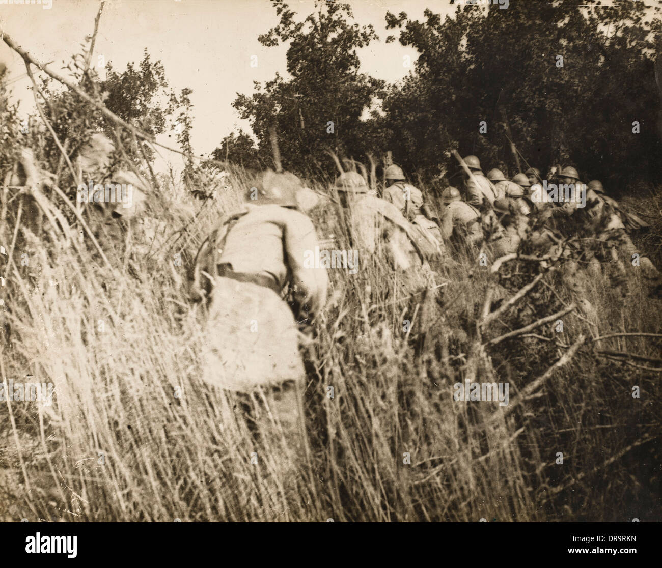 French Front 1915 Stock Photo - Alamy