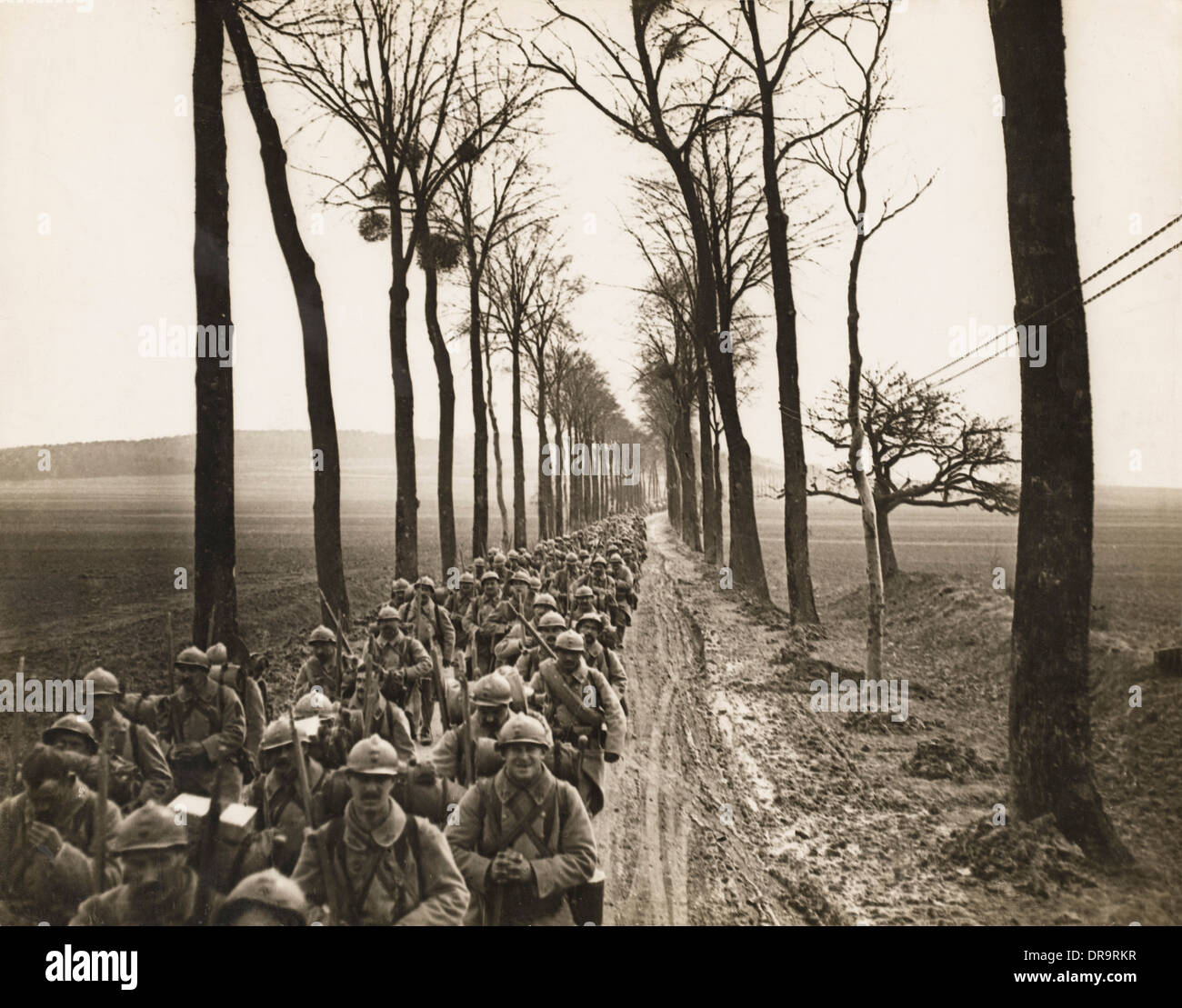 Ww1 french infantry soldiers hi-res stock photography and images - Alamy