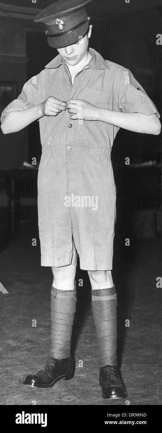 Stock Exchange cadets, World War II Stock Photo - Alamy