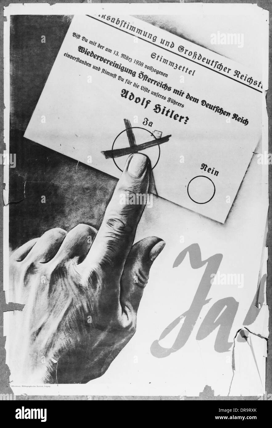 Pre war propaganda Black and White Stock Photos & Images - Alamy