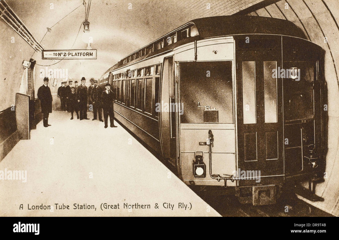 Great Northern and City Railway - London Stock Photo - Alamy