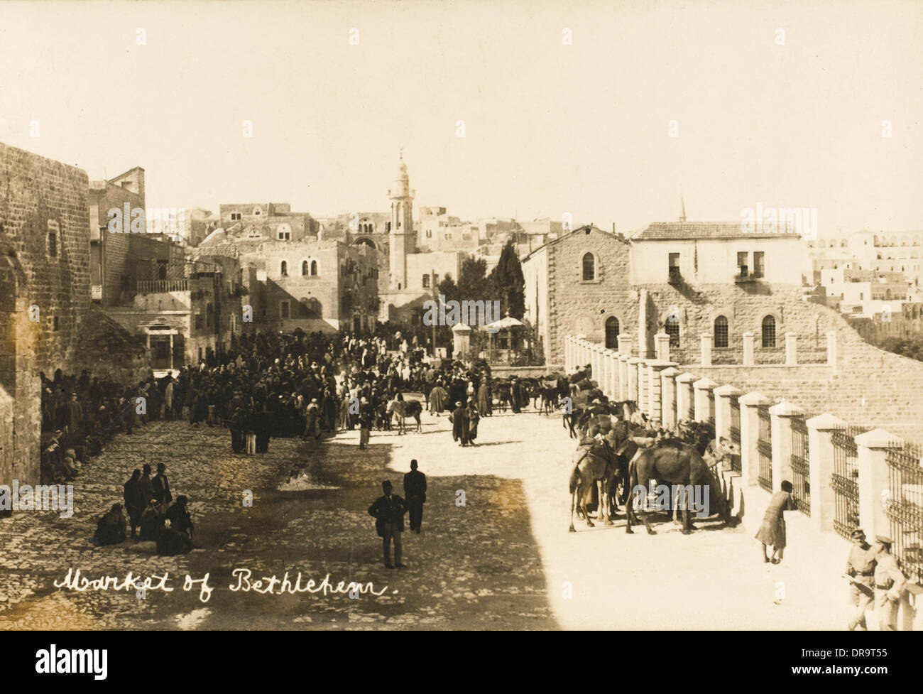 Scene of Ottoman era Bethlehem Stock Photo - Alamy
