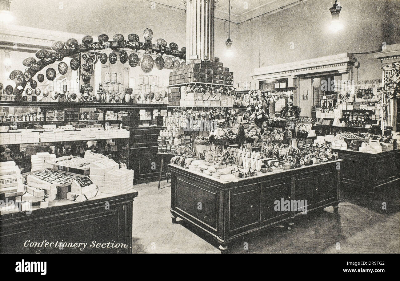 Selfridges, London - Confectionery Section Stock Photo - Alamy