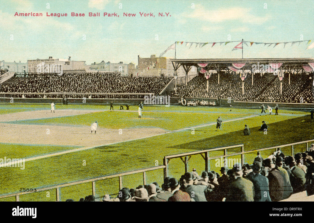 American League Baseball Park Stock Photo - Alamy