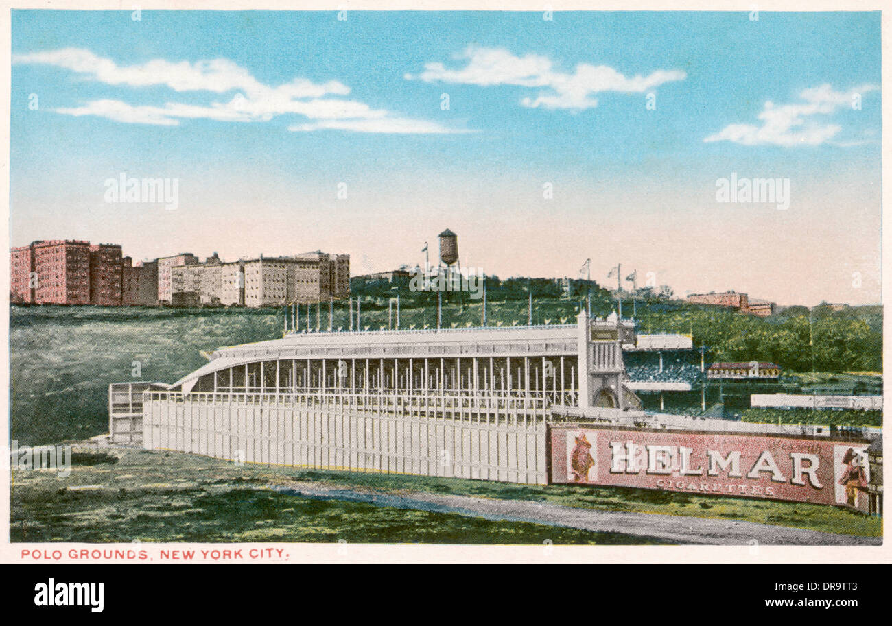 Polo Grounds, New York Stock Photo - Alamy