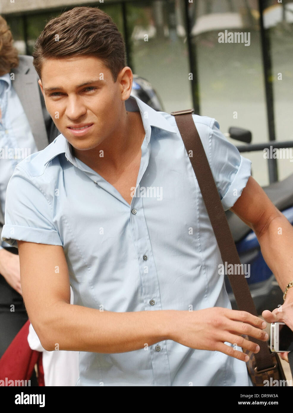 Joey Essex outside the ITV studios London, England - 27.06.12 Stock ...