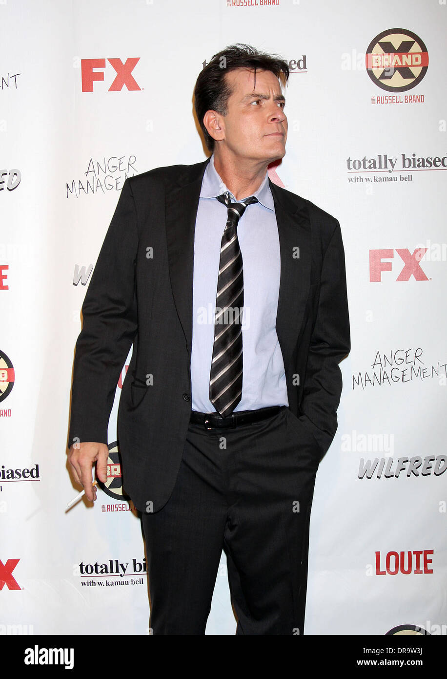 Charlie Sheen FX Summer Comedies Party held at Lure Hollywood ...