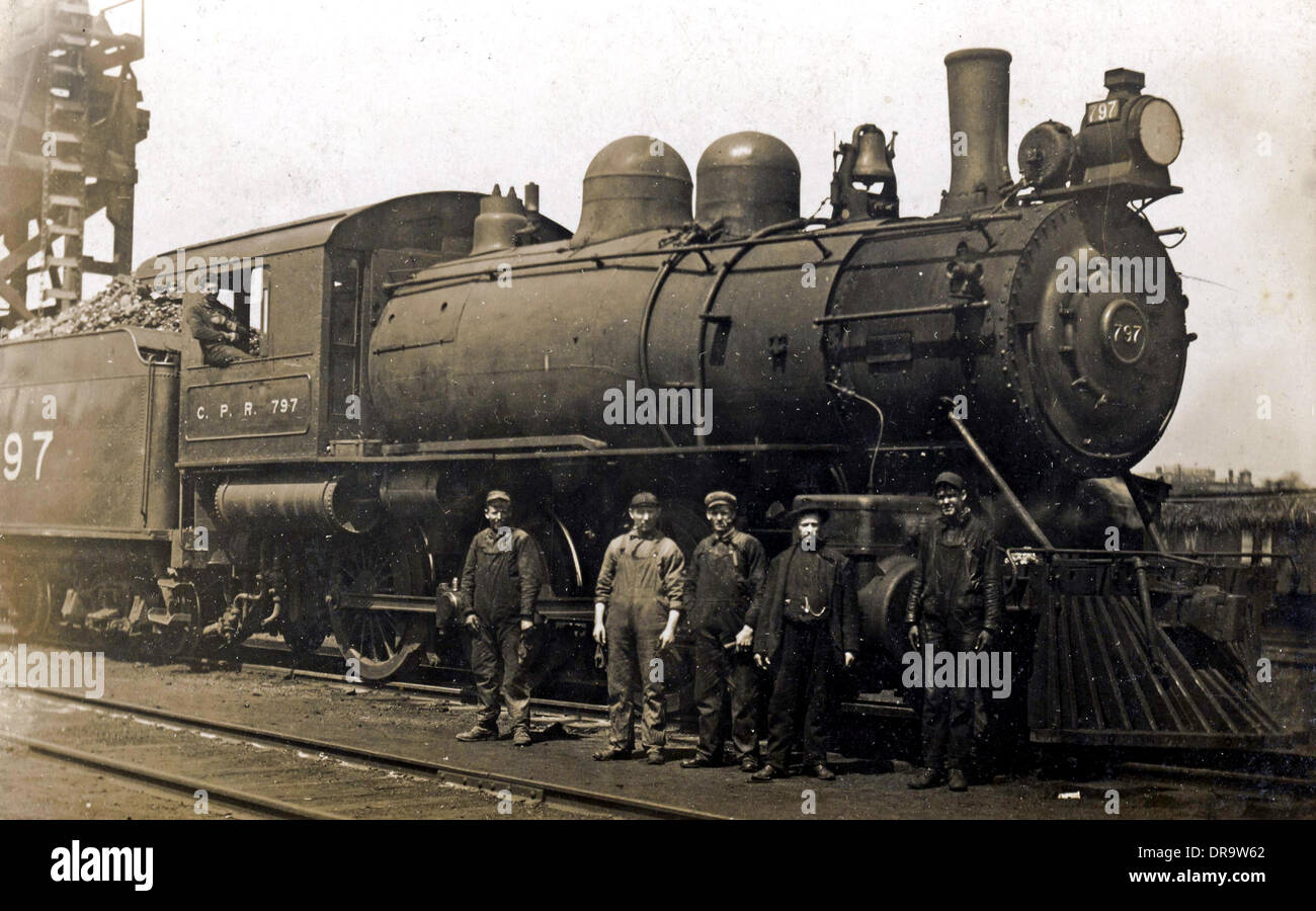 Canadian pacific railway steam engine hi-res stock photography and ...