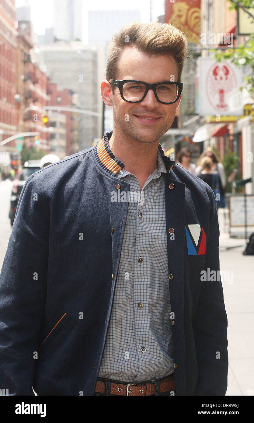 Brad Goreski of 'The Rachel Zoe Project' out and about in New York City ...