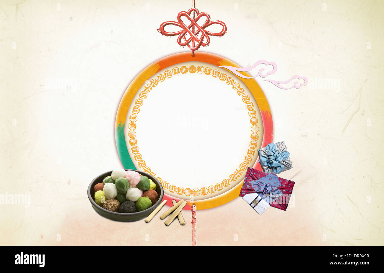 Traditional korean holiday illustration hi-res stock photography and ...