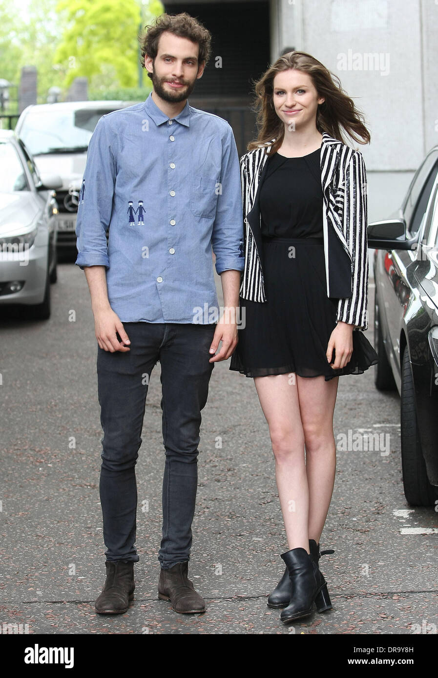 Tali Lennox and Harry Gilliam at the ITV studios London, England - 28. ...