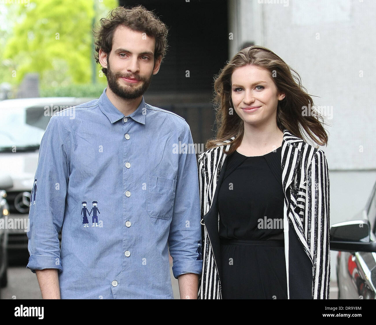 Tali Lennox and Harry Gilliam at the ITV studios London, England - 28. ...