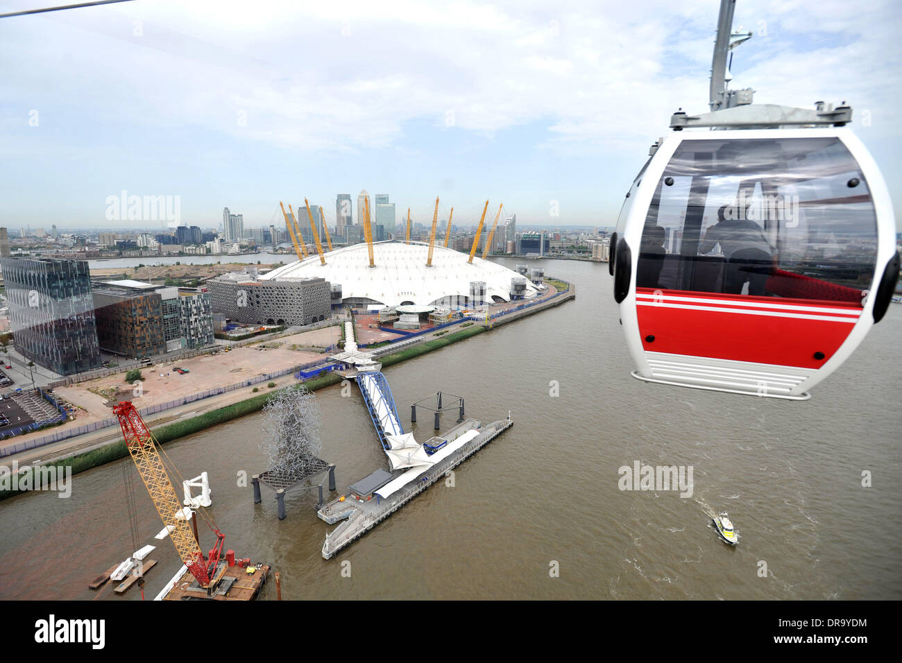 Atmosphere Media event for the UK's first urban cable car at the ...