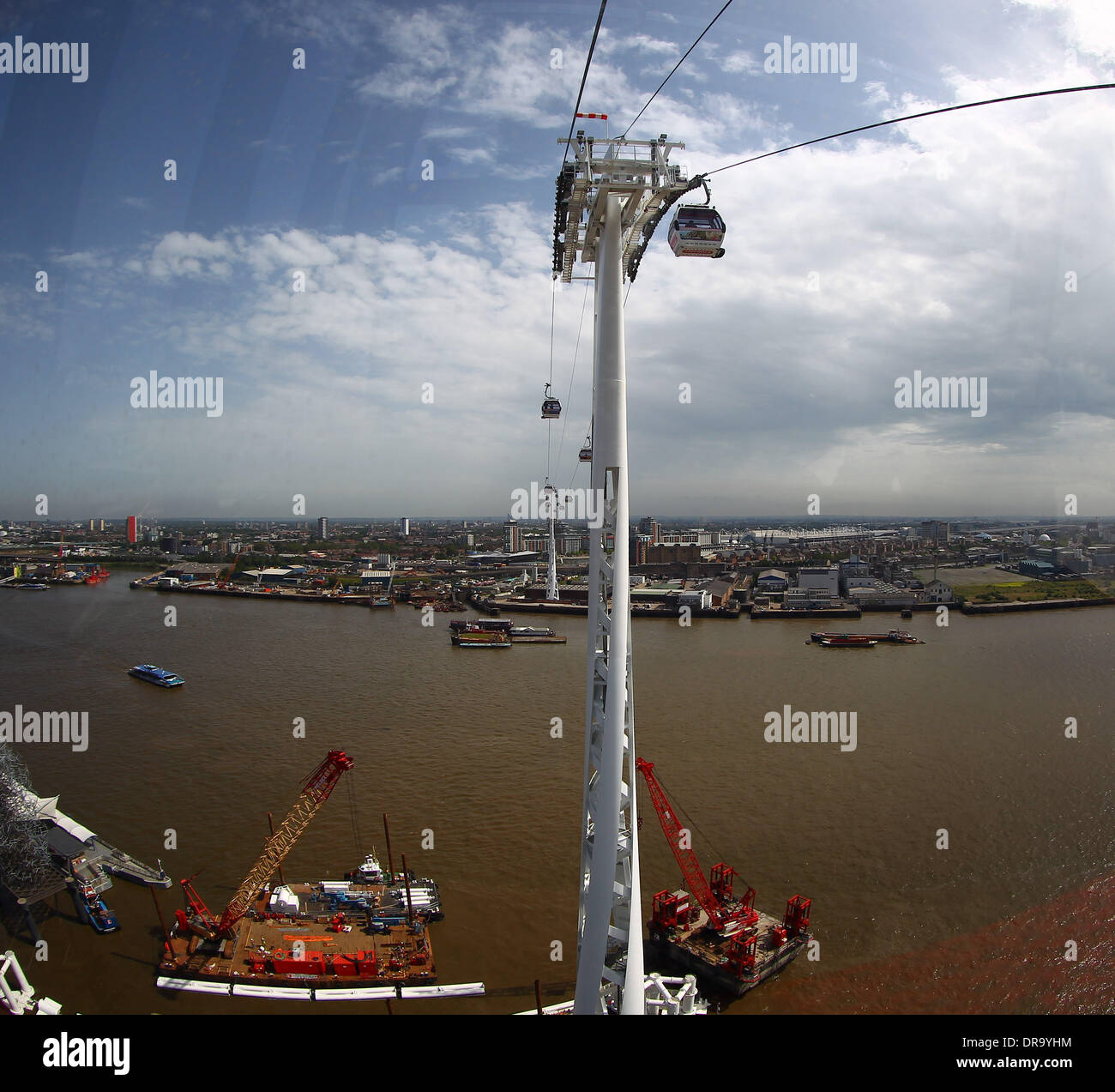Atmosphere Media event for the UK's first urban cable car at the ...
