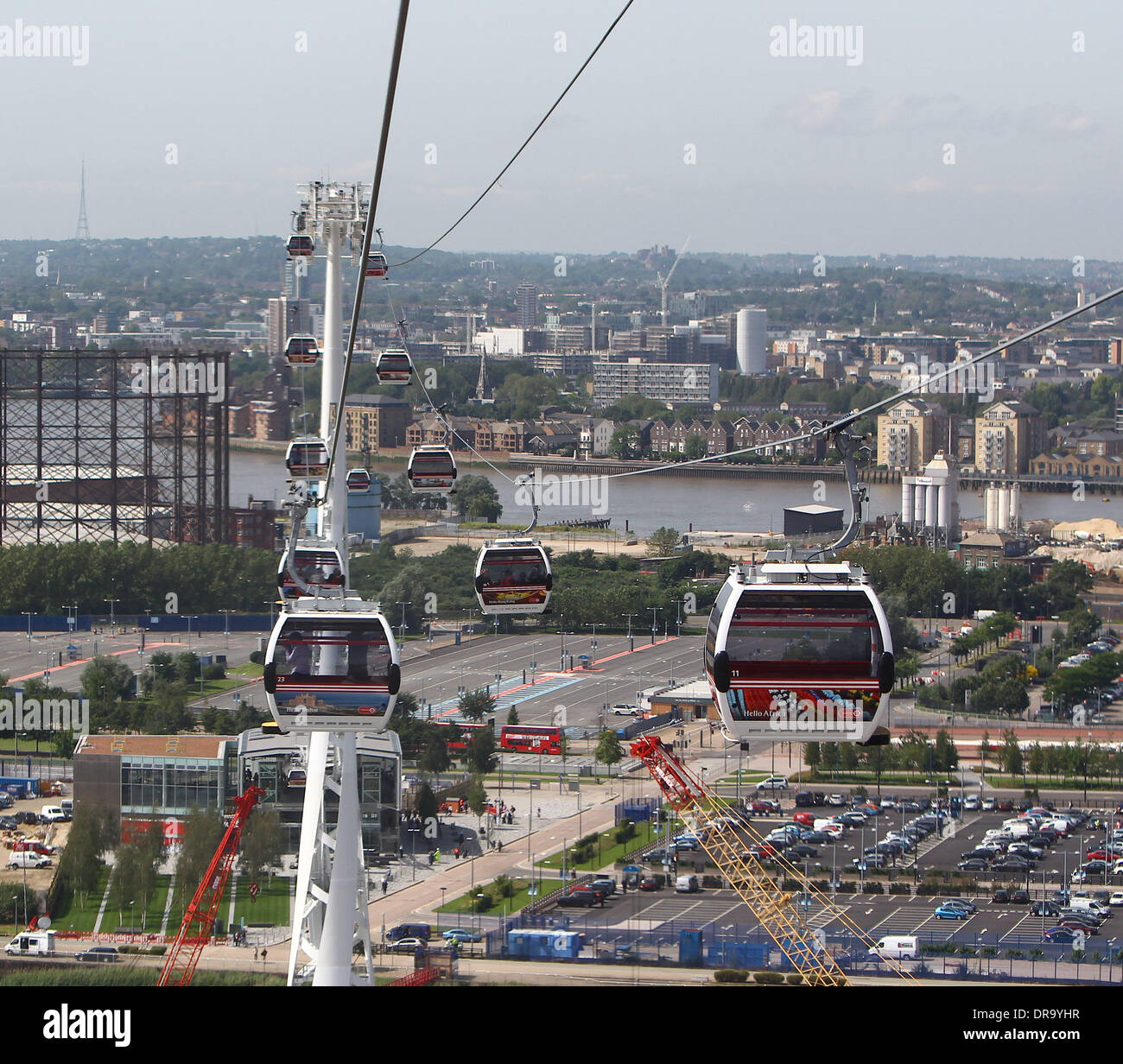 Atmosphere Media event for the UK's first urban cable car at the ...