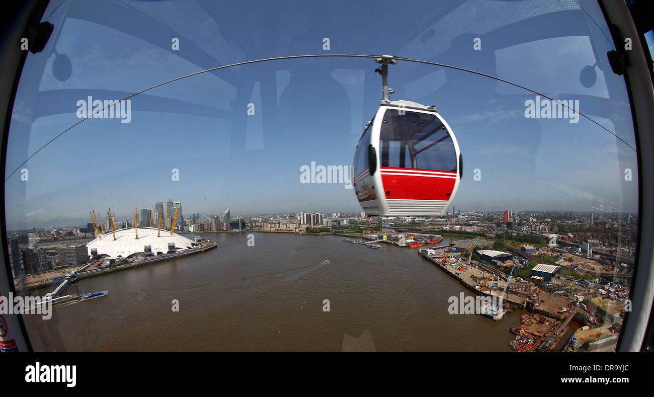 Atmosphere Media event for the UK's first urban cable car at the ...