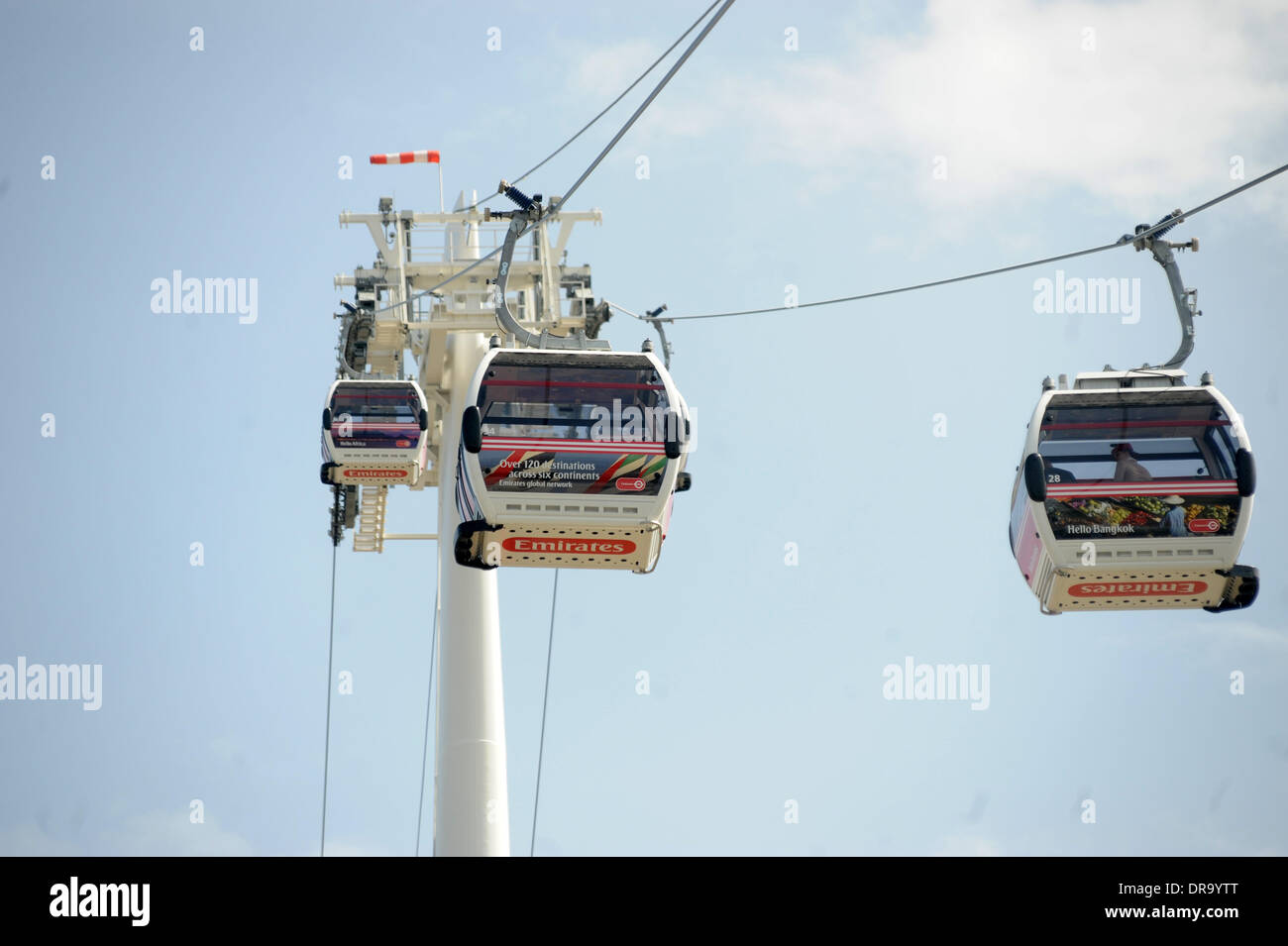 Atmosphere Media event for the UK's first urban cable car at the ...