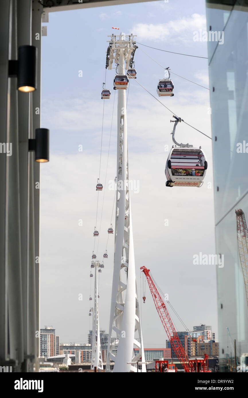 Atmosphere Media event for the UK's first urban cable car at the ...