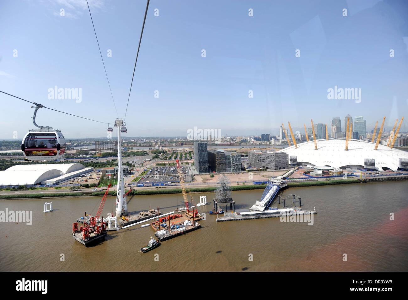 Atmosphere Media event for the UK's first urban cable car at the ...