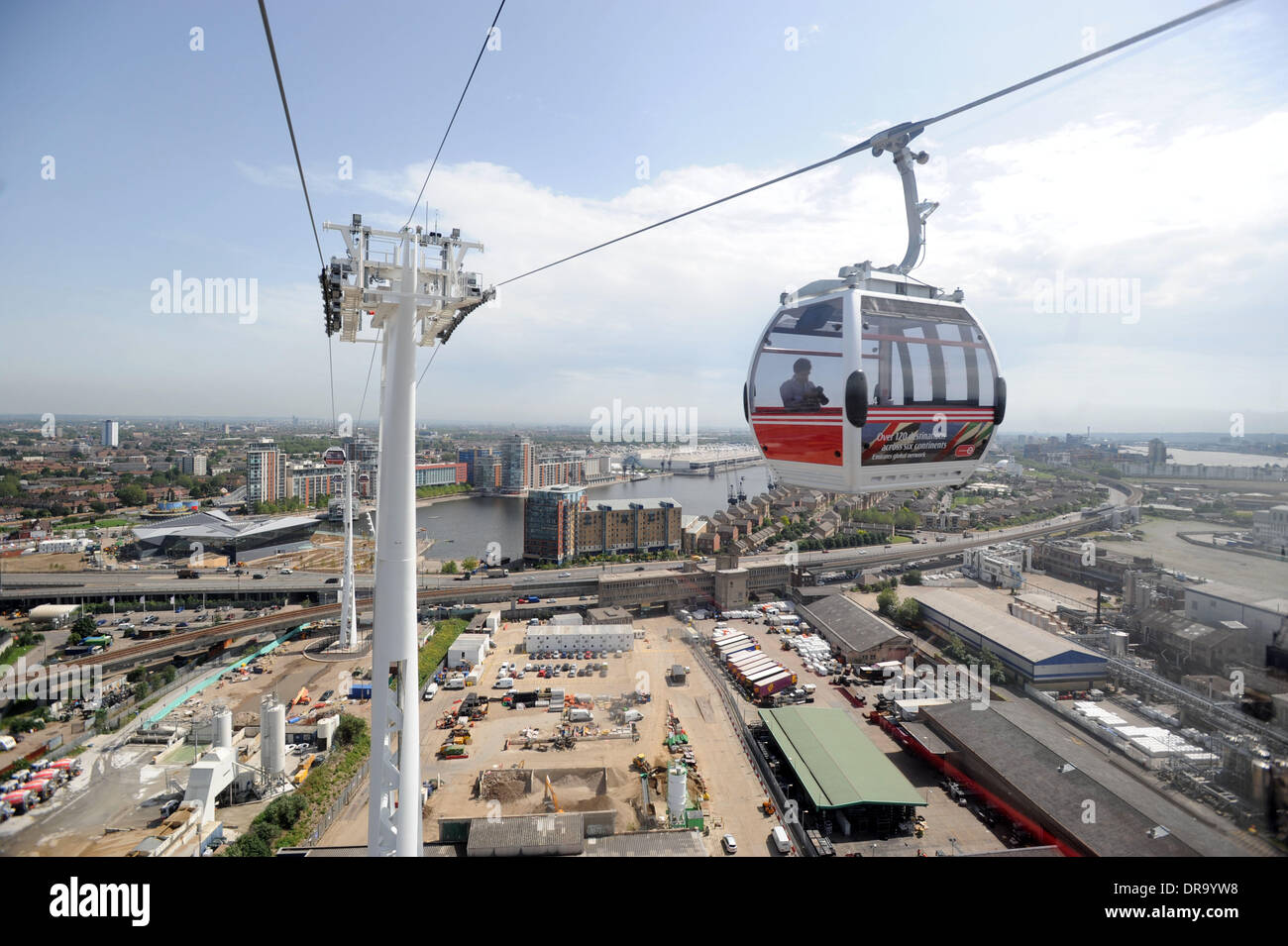 Atmosphere Media event for the UK's first urban cable car at the ...