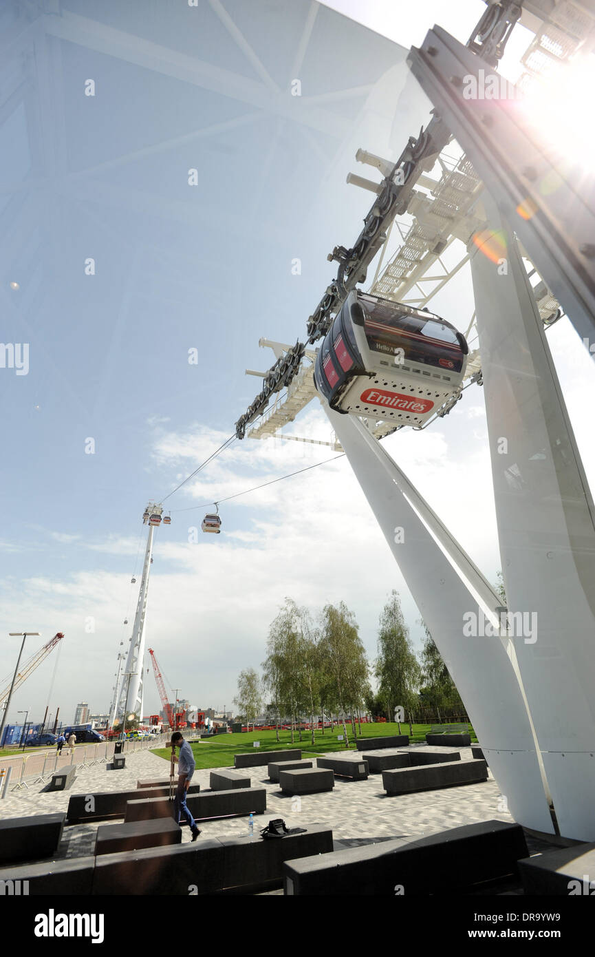 Atmosphere Media event for the UK's first urban cable car at the ...