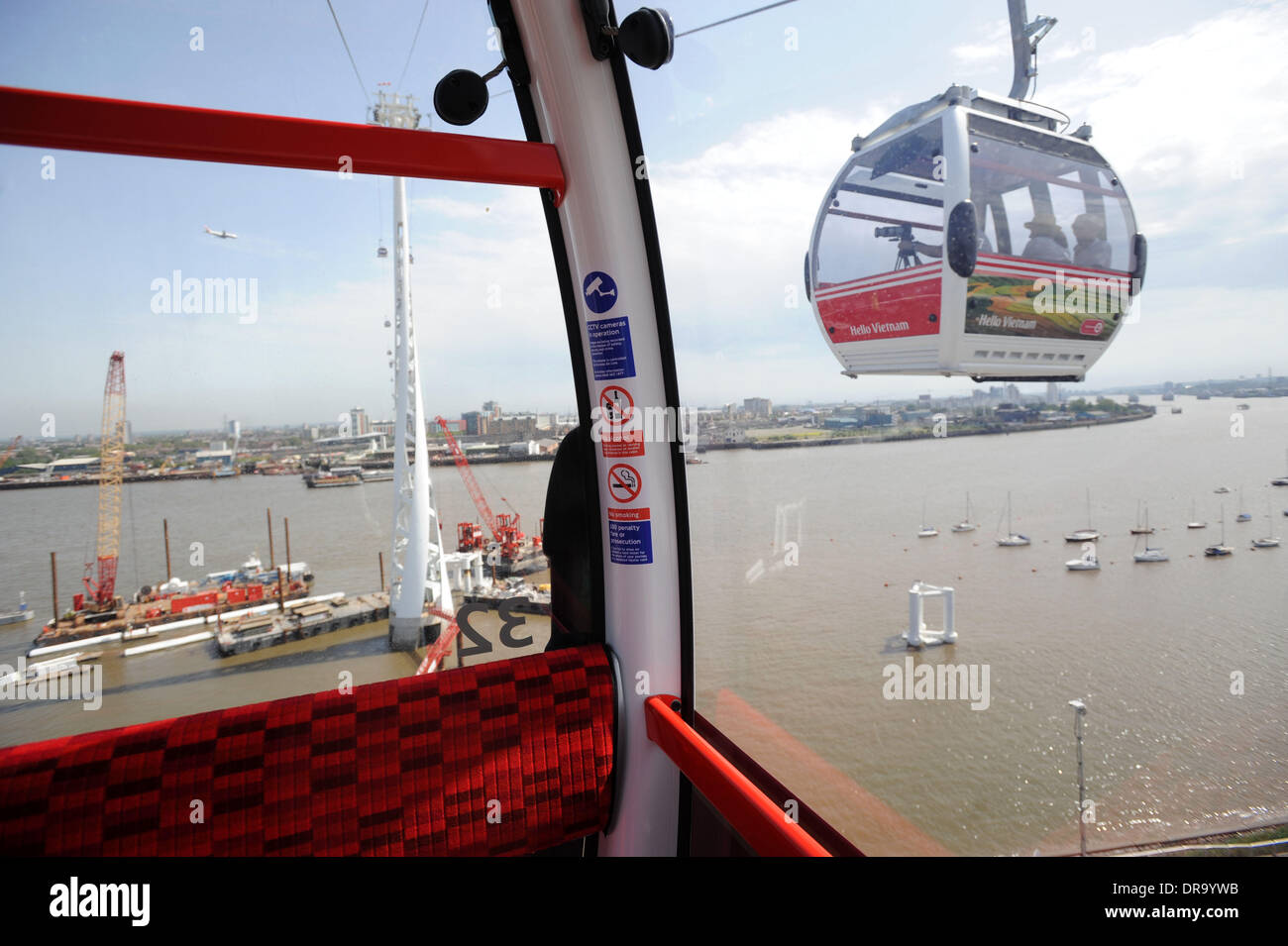 Atmosphere Media event for the UK's first urban cable car at the ...