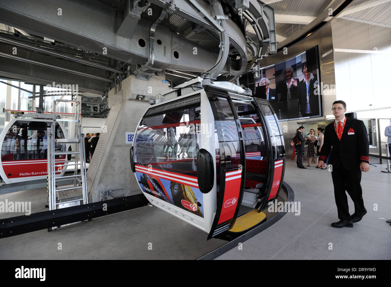 Atmosphere Media event for the UK's first urban cable car at the ...
