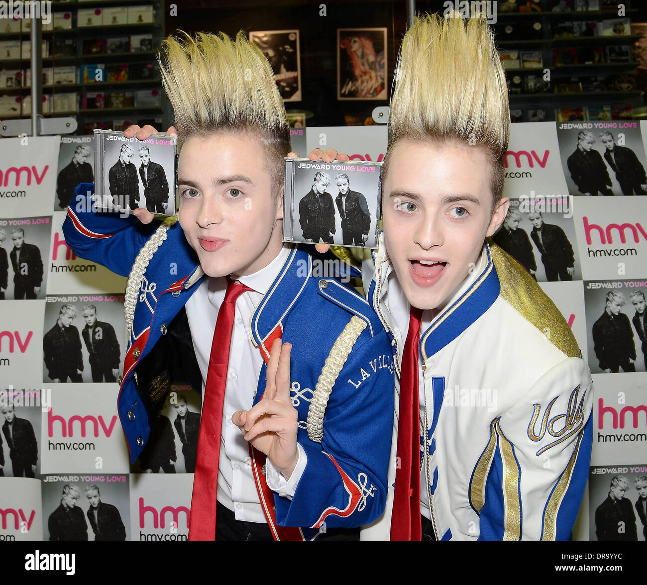 John Grimes and Edward Grimes aka Jedward launch their new album 'Young ...