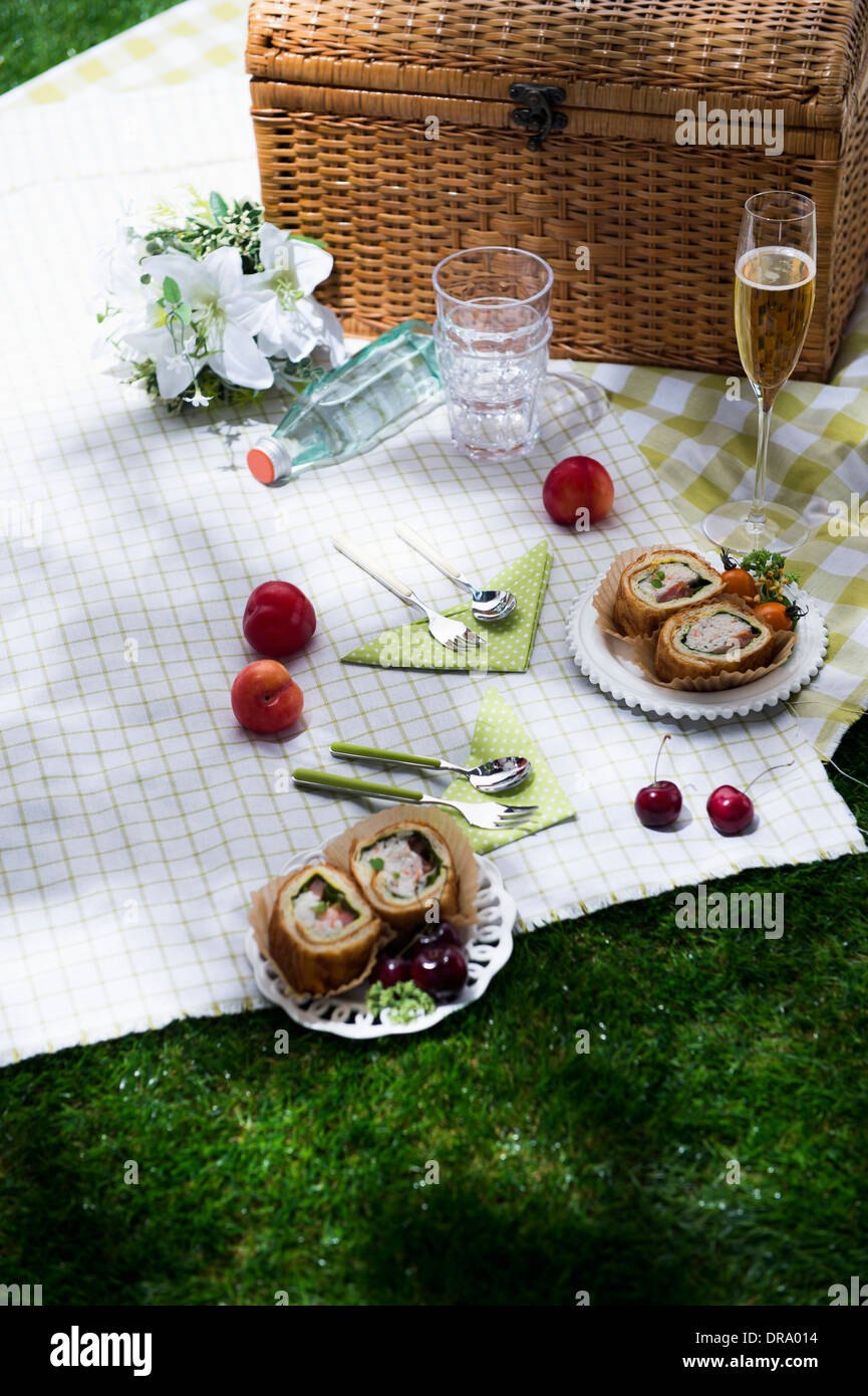 Picnic sheet hi-res stock photography and images - Alamy