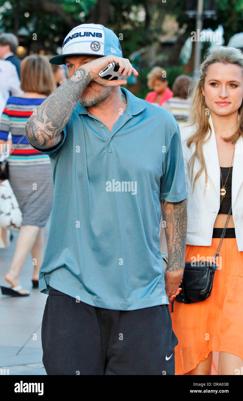 Fred Durst and his girlfriend shopping at The Grove in Hollywood Los ...