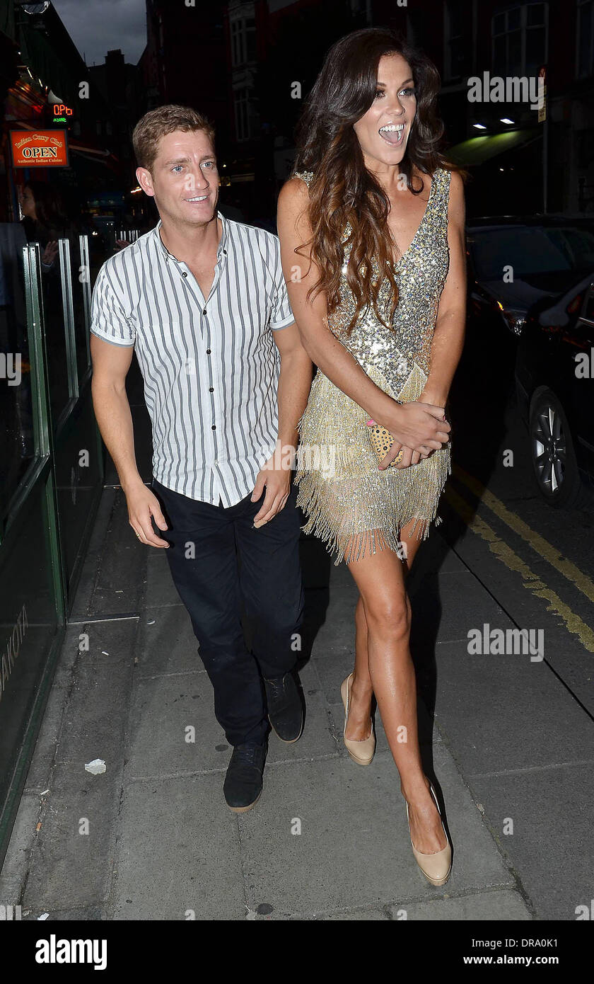 Philip Olivier, Glenda Gilson, at the Celebrity Salon wrap party held ...