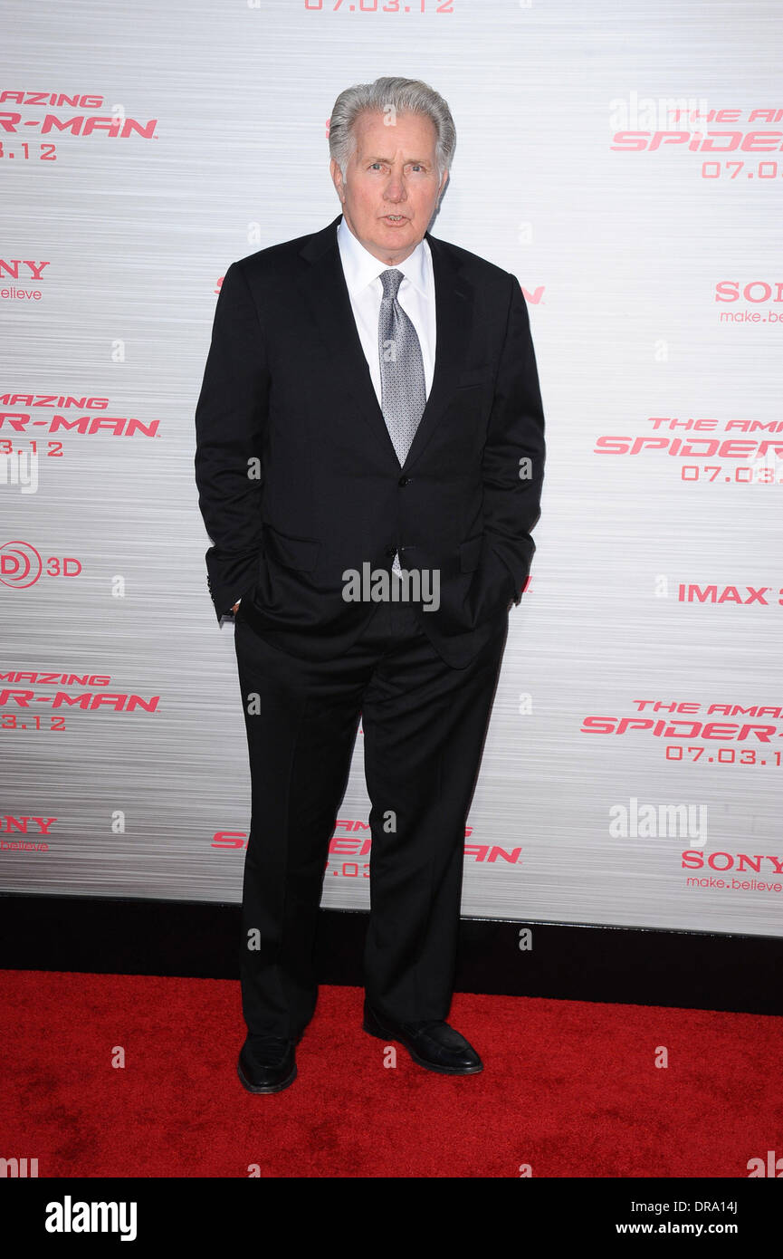 Martin Sheen Los Angeles premiere of 'The Amazing Spider-Man' held at ...