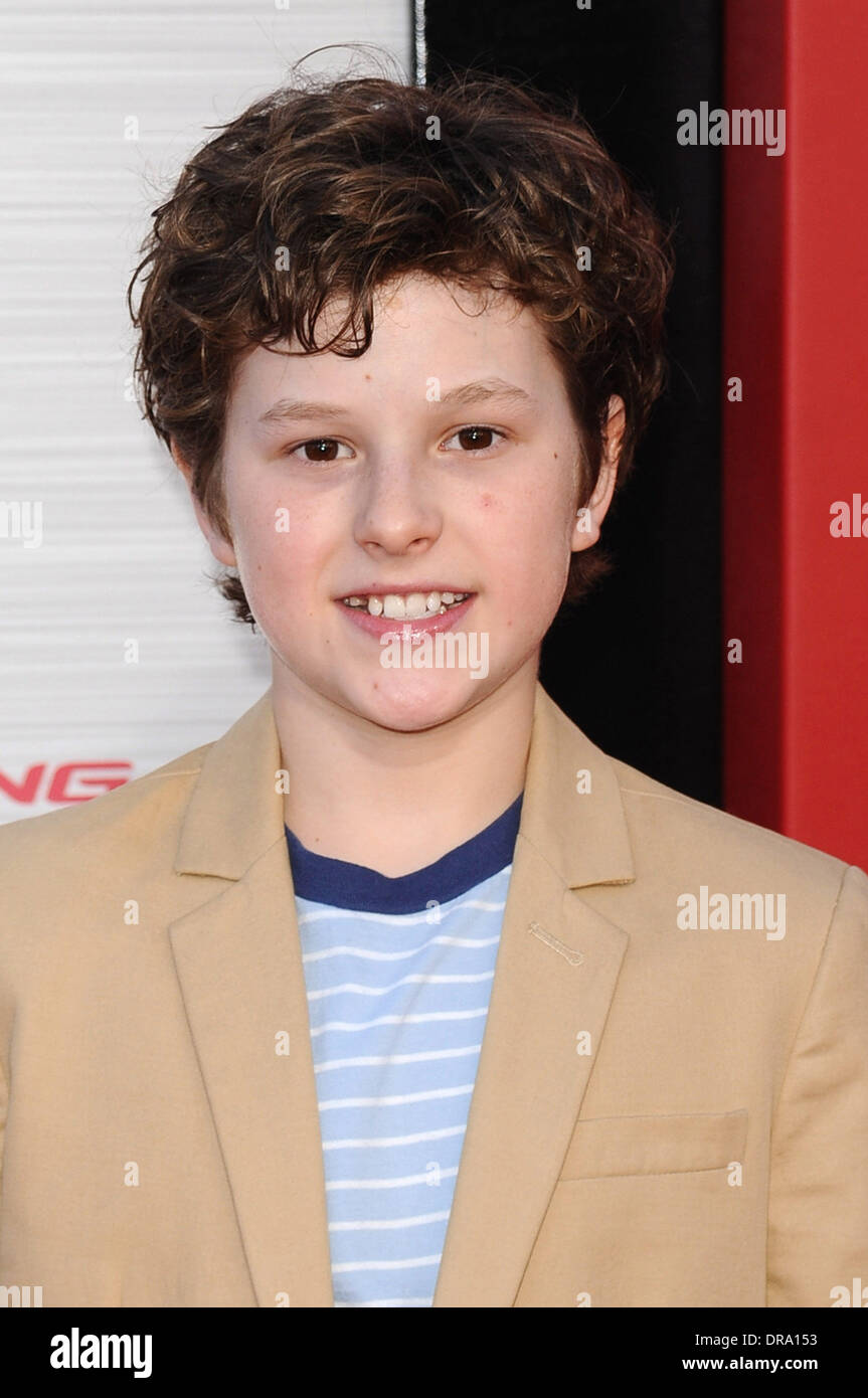 Nolan Gould Los Angeles premiere of 'The Amazing Spider-Man' held at ...