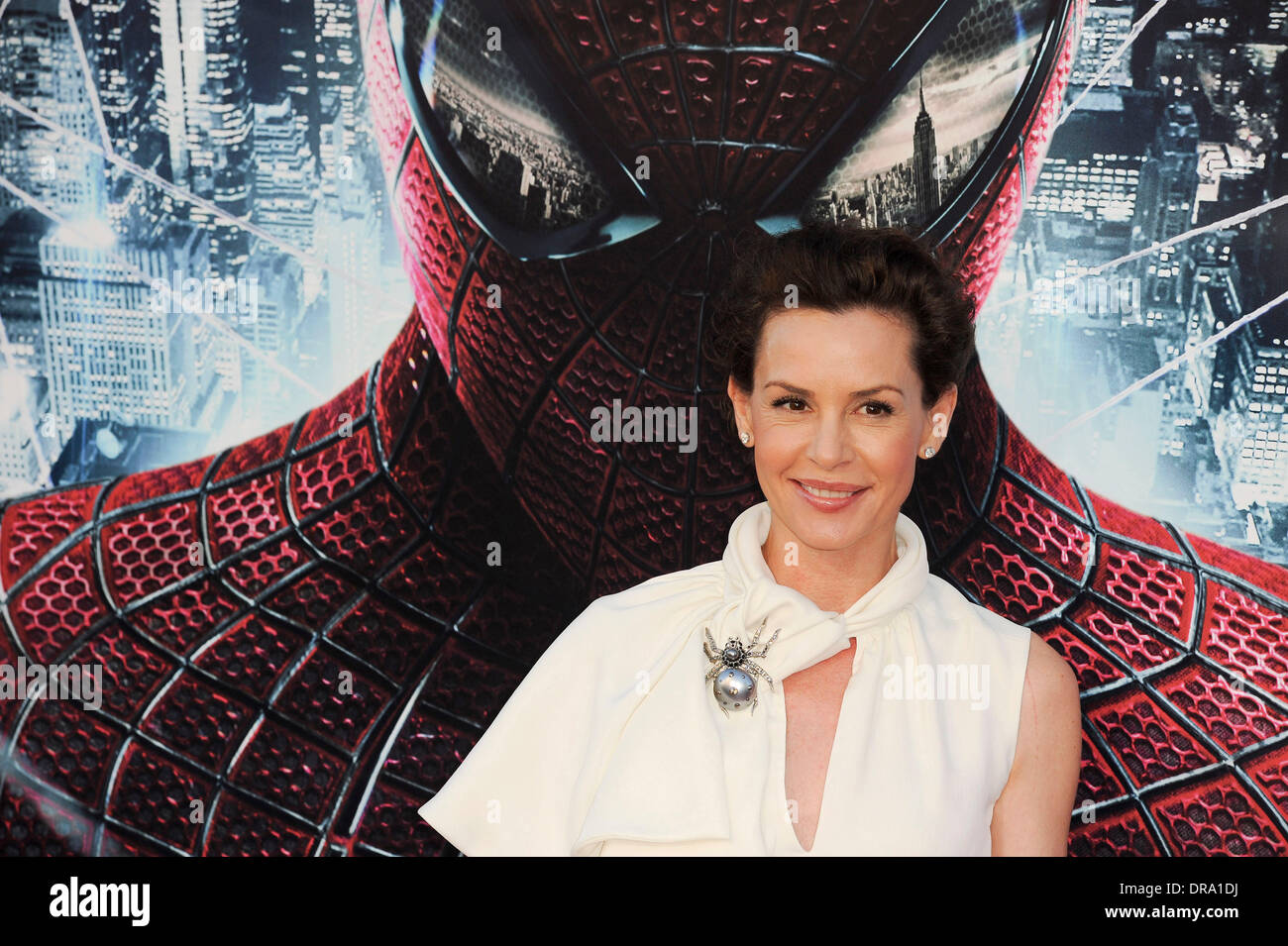 Embeth Davidtz Los Angeles premiere of 'The Amazing Spider-Man' held at the Regency Village ...