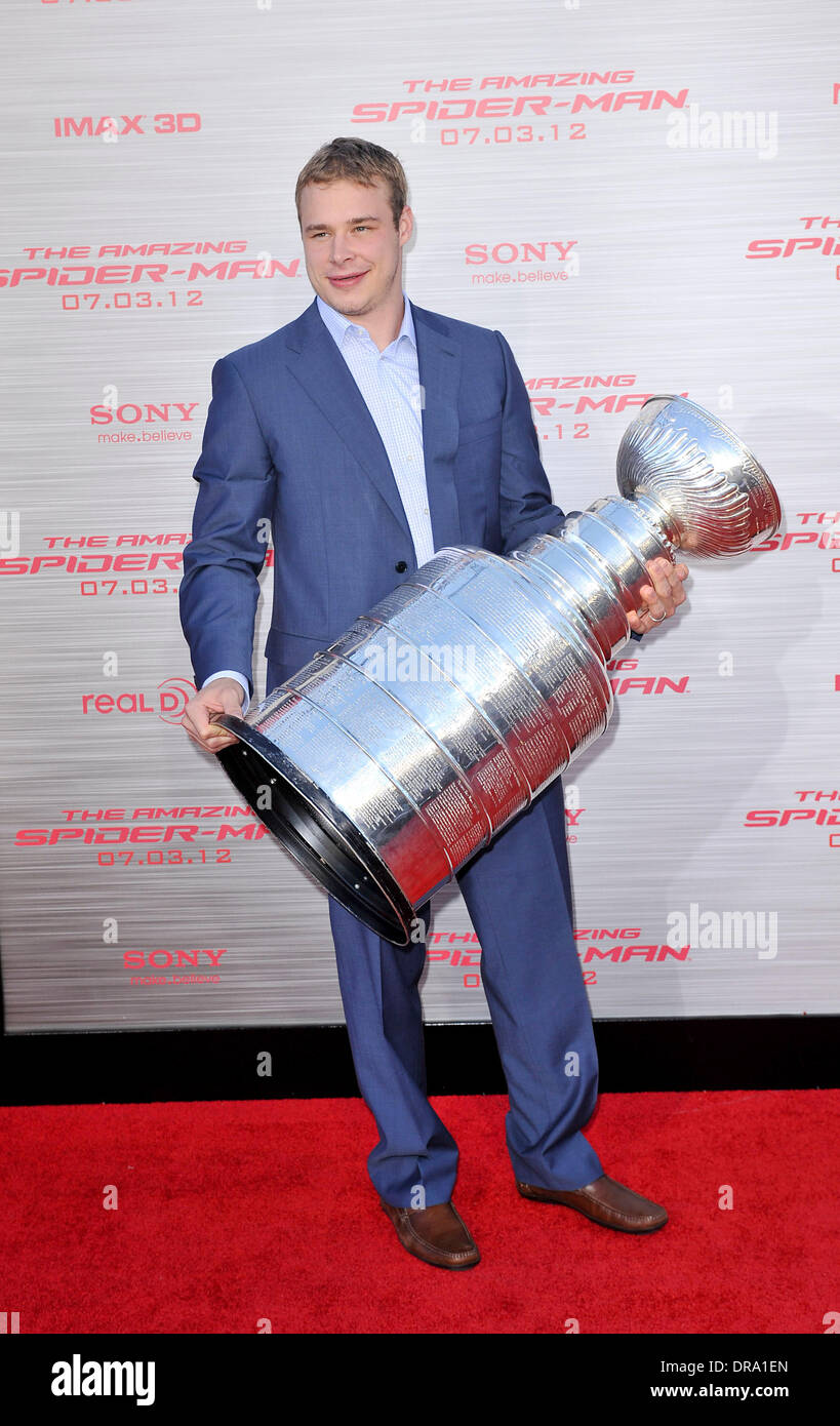 Dustin Brown Los Angeles premiere of 'The Amazing Spider-Man' held at ...