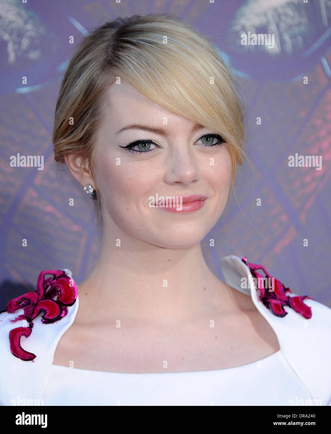 Emma Stone Los Angeles premiere of 'The Amazing Spider-Man' held at the ...