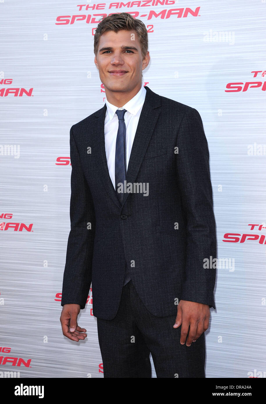Chris Zylka Los Angeles premiere of 'The Amazing Spider-Man' held at ...