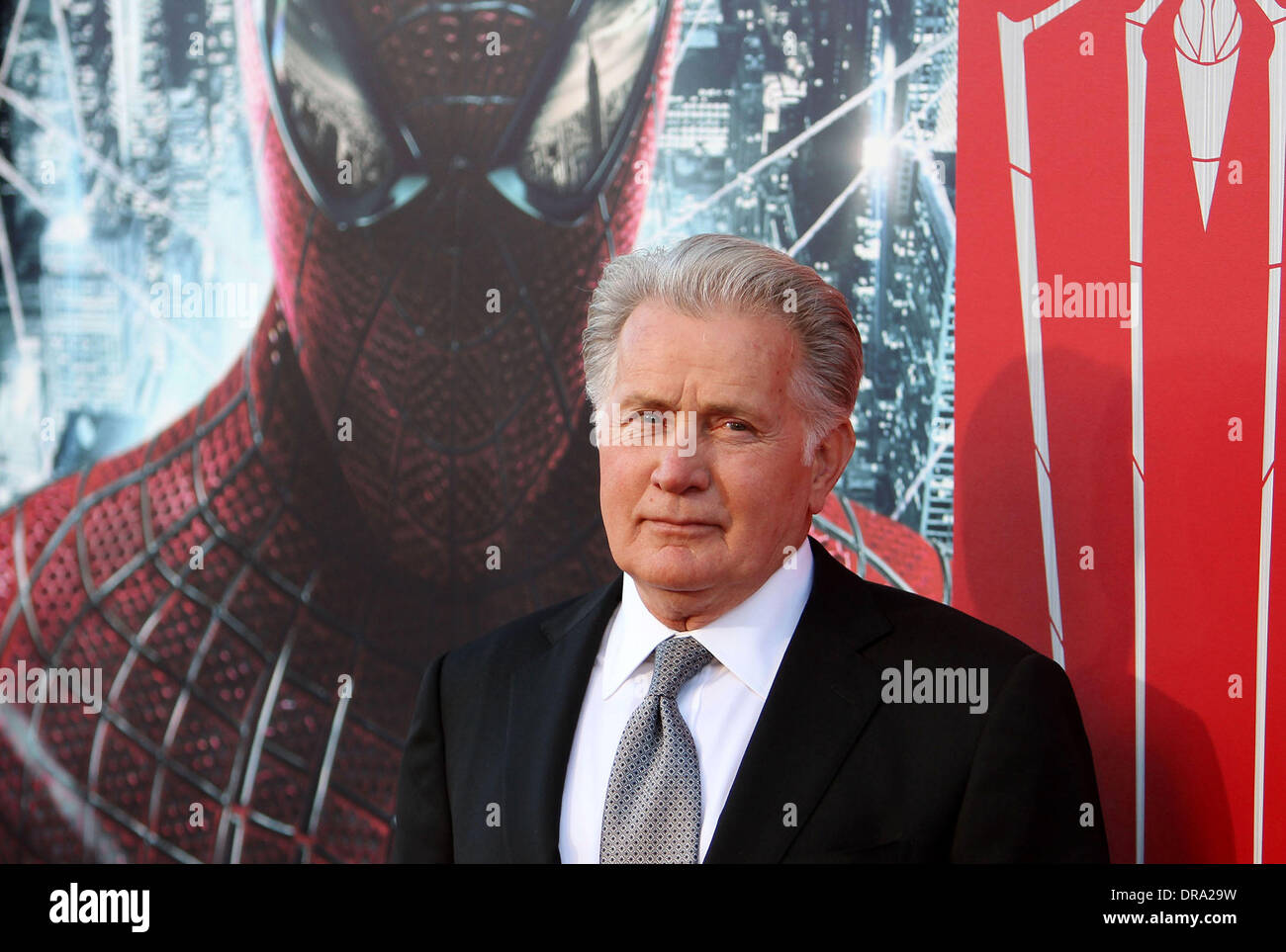 Martin Sheen Los Angeles premiere of 'The Amazing Spider-Man' held at ...