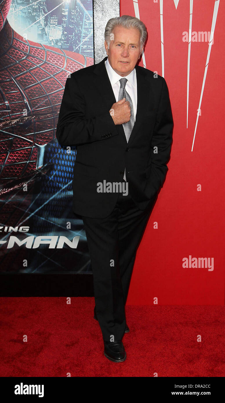 Martin Sheen Los Angeles premiere of 'The Amazing Spider-Man' held at ...