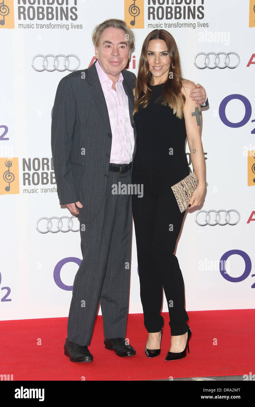 Andrew Lloyd Webber and Melanie Chisholm aka Mel C Nordoff Robbins ...