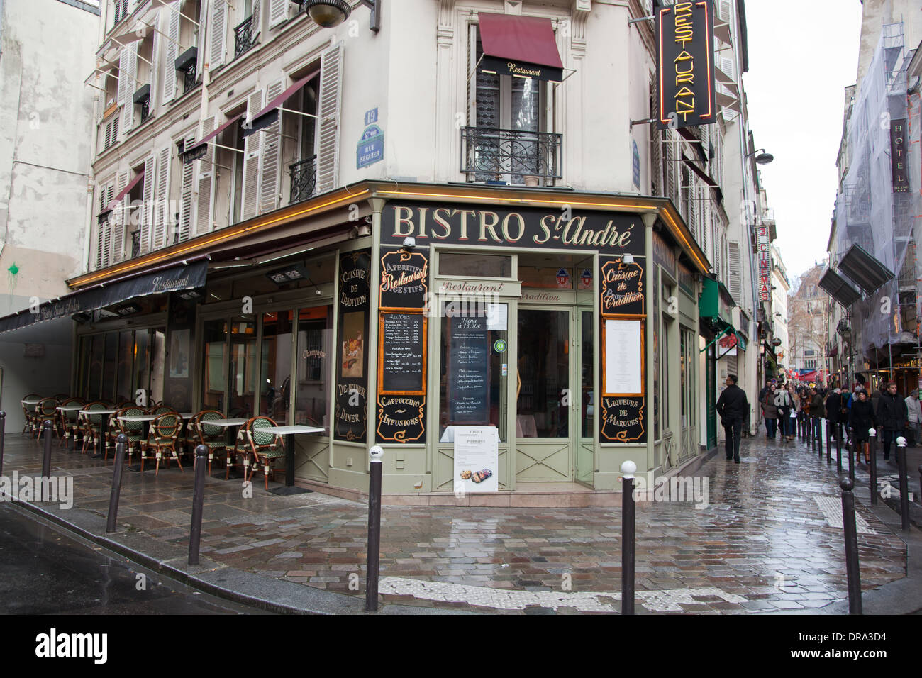 Parisian Bistro High Resolution Stock Photography and Images - Alamy