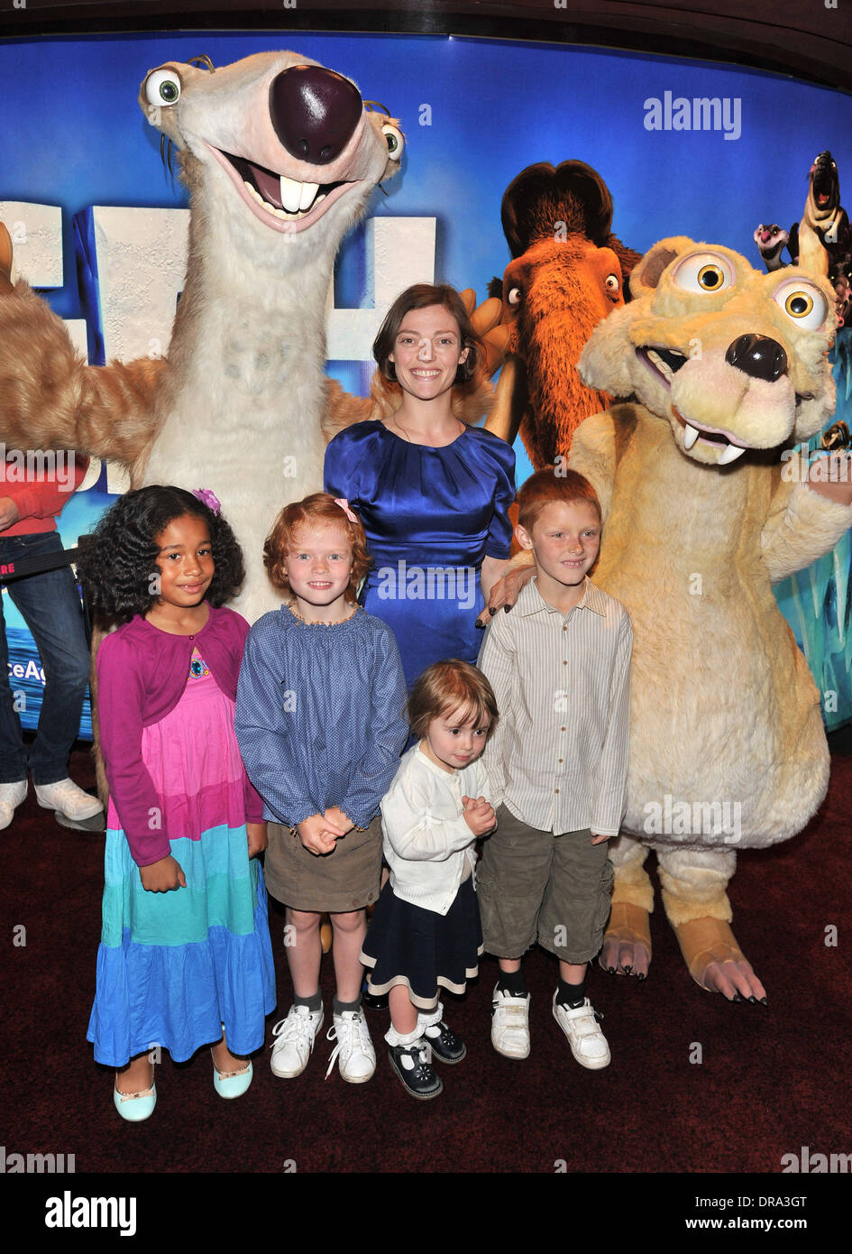 Camilla Rutherford 'Ice Age 4: Continental Drift' Gala Screening held ...