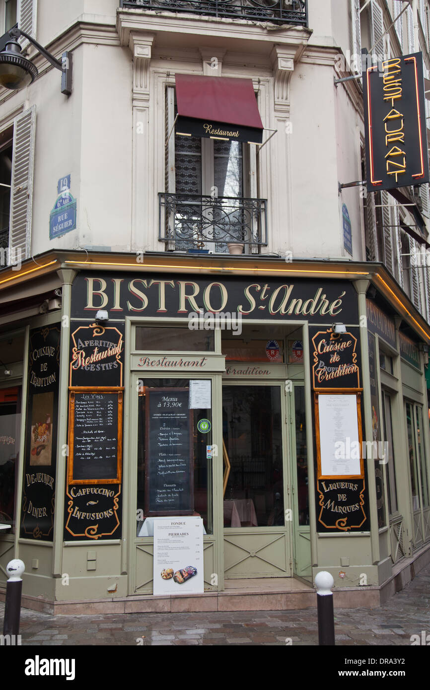 Parisian Bistro High Resolution Stock Photography and Images - Alamy