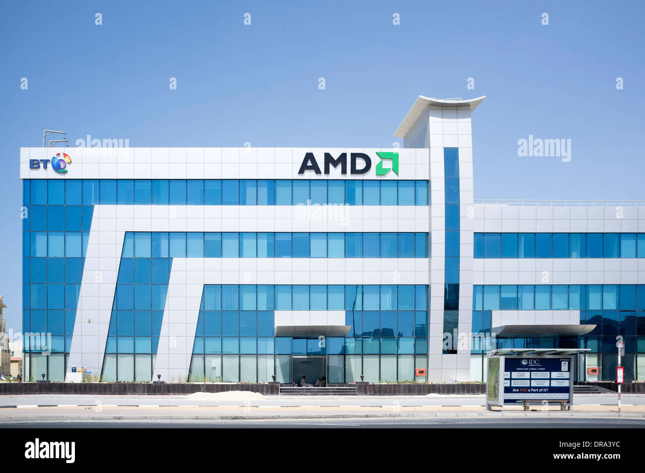 BT and AMD office building located at Dubai Internet City in United ...