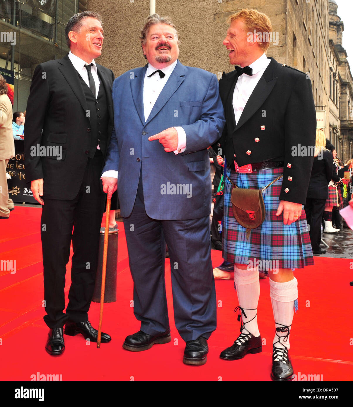Craig Ferguson, Robbie Coltrane and Kevin McKidd Edinburgh ...
