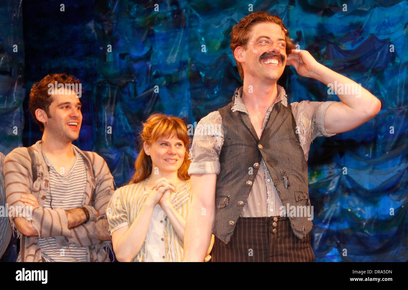 Adam Chanler-Berat, Celia Keenan-Bolger and Christian Borle Christian ...
