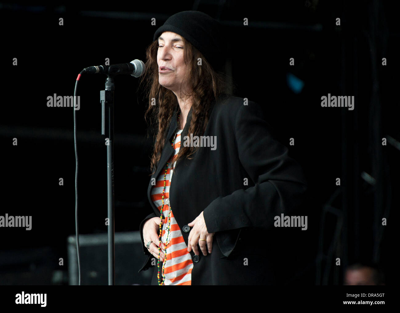 Patti Smith Hop Farm Music Festival 2012 - Day 2 Kent, England - 30.06. ...