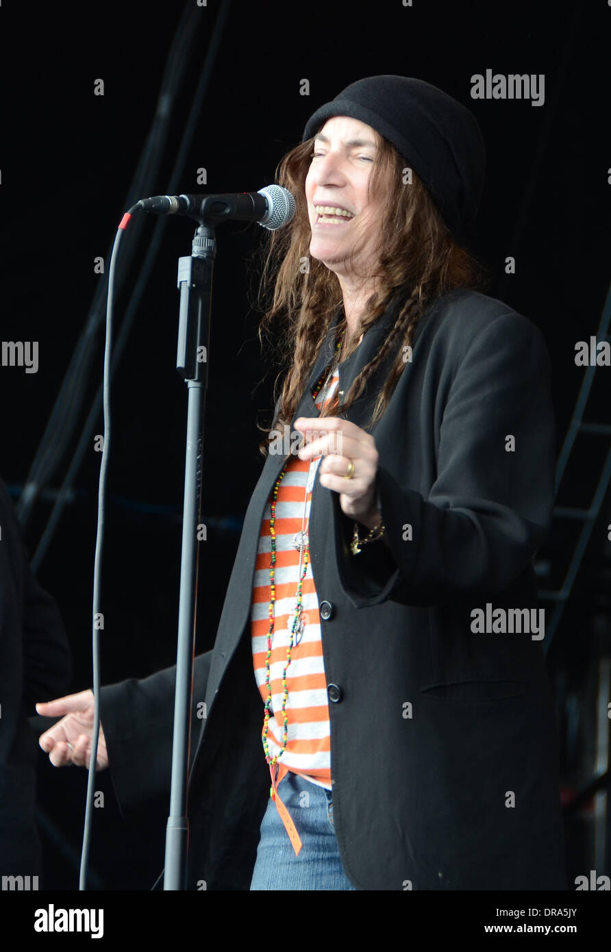 Patti smith and her band hi-res stock photography and images - Alamy