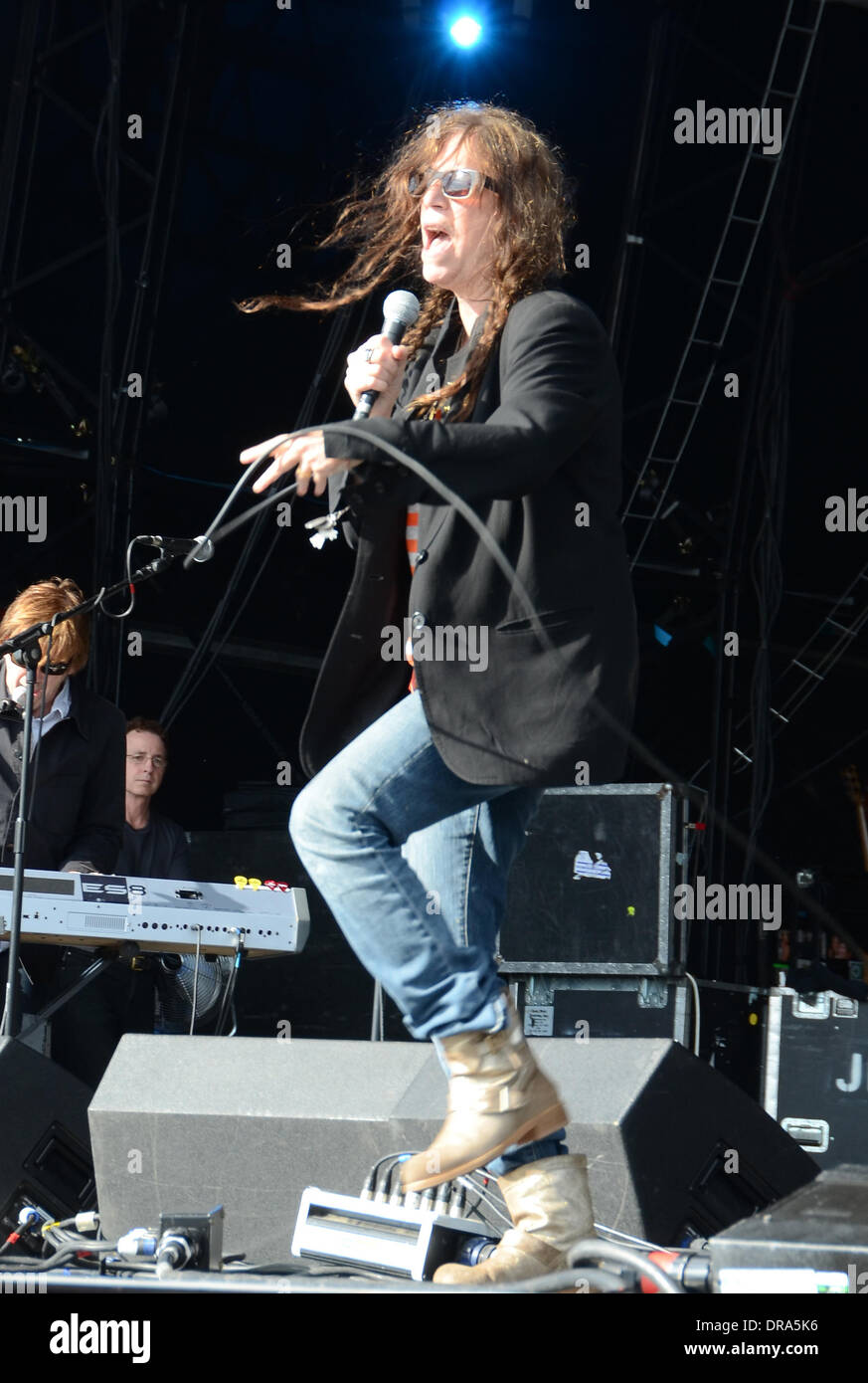 Patti Smith & Her Band Hop Farm Music Festival 2012 - Day 2 Paddock ...